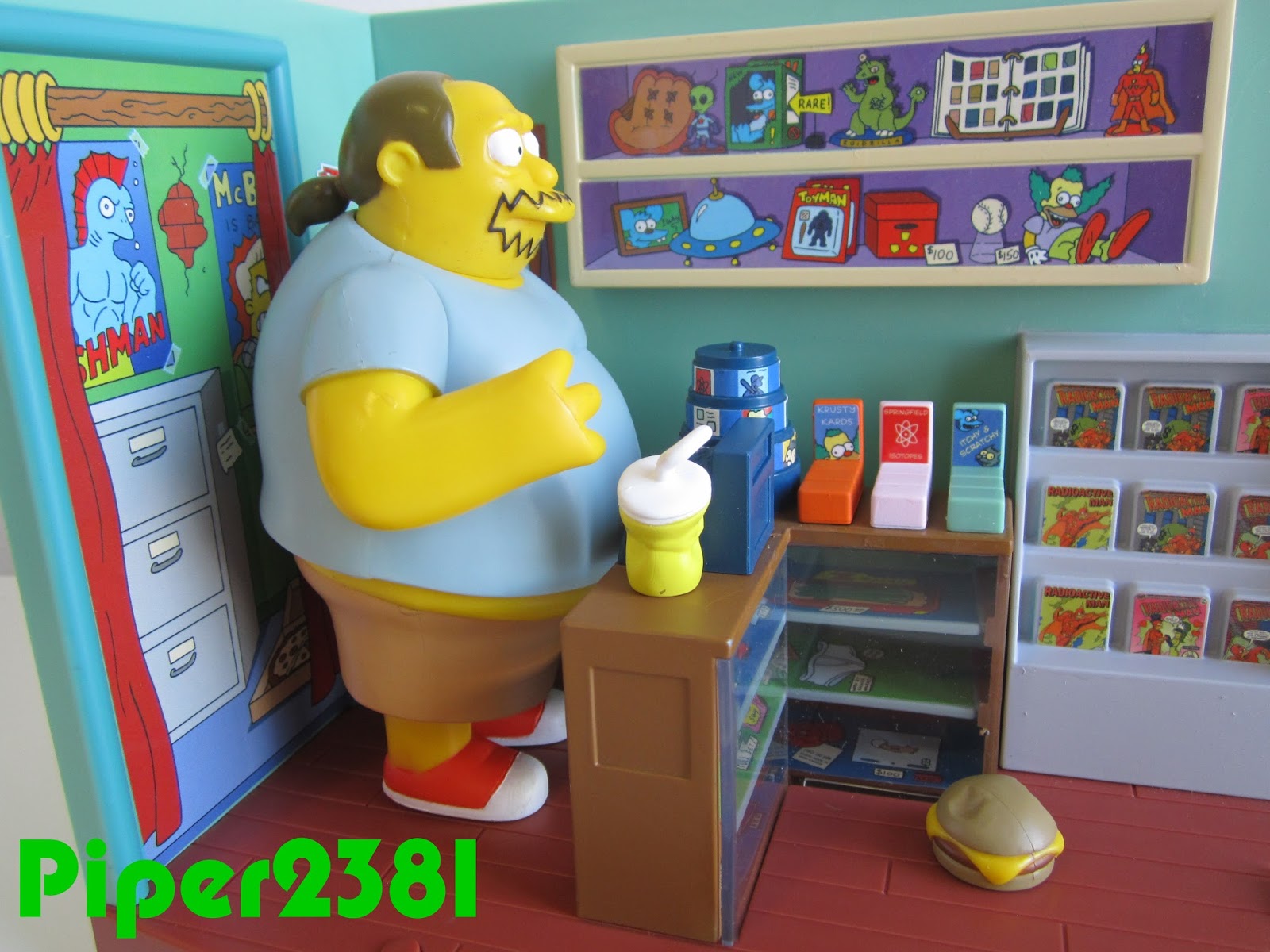 Piper2381: Comic Book Guy and Comic Book Shop