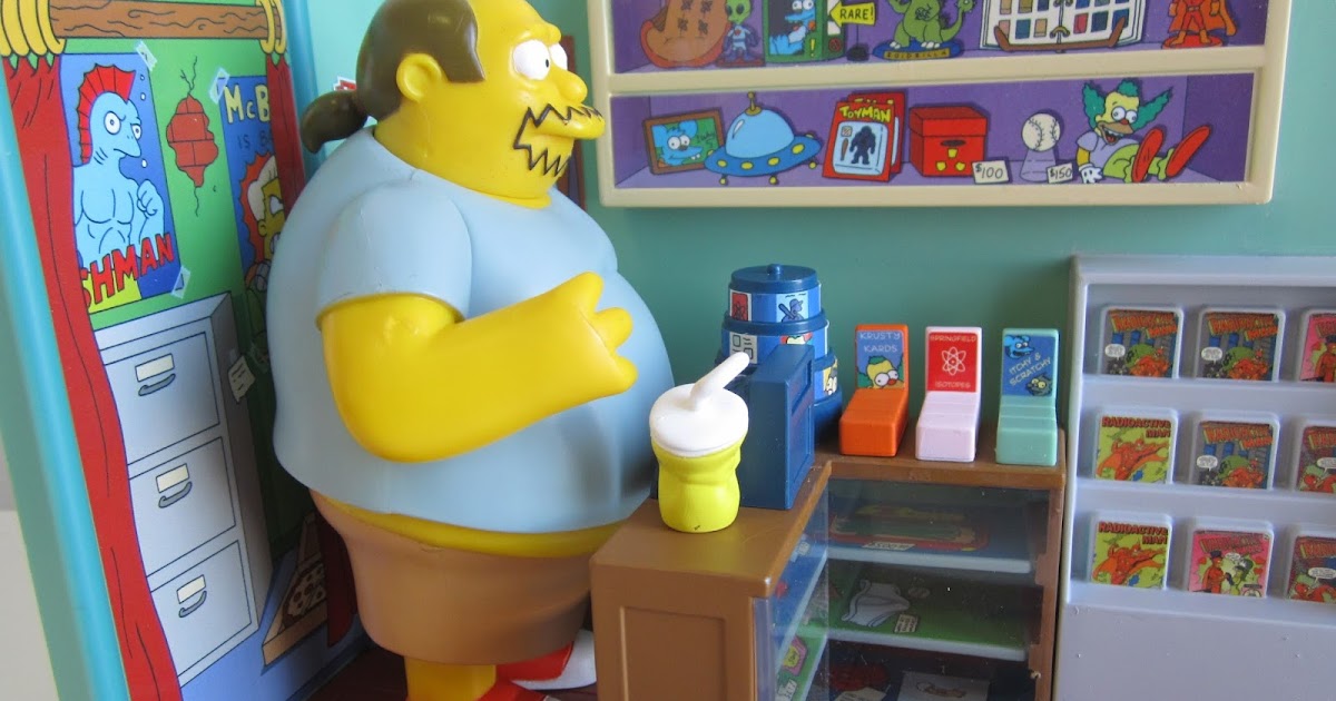 Piper2381: Comic Book Guy and Comic Book Shop