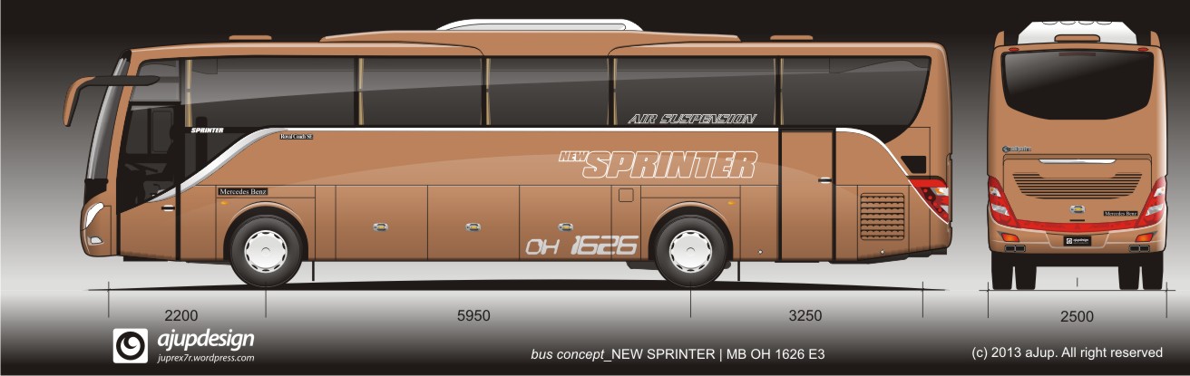 Design Bus Jetbus New Sprinter | F-trans | Tourism Transport
