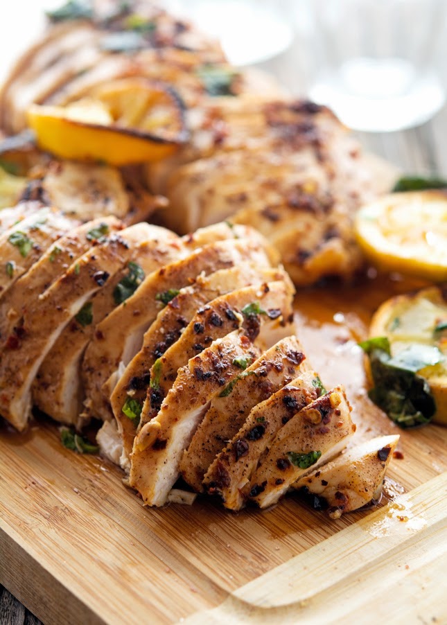 The Iron You: Spicy Basil Lemon Chicken