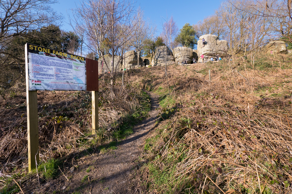 Southern Sandstone Climbs: STONE FARM