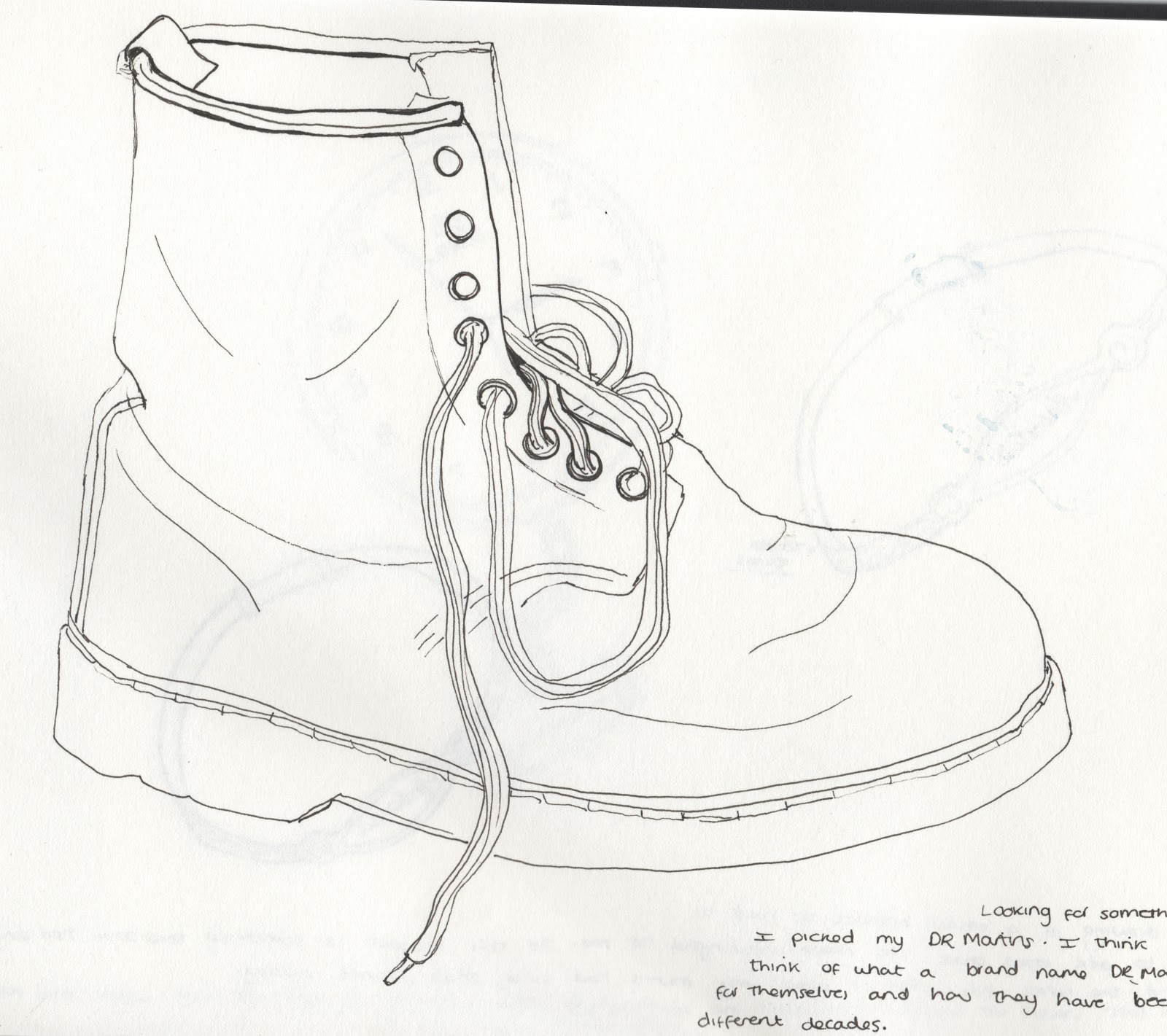 Toni: Observational Drawing.