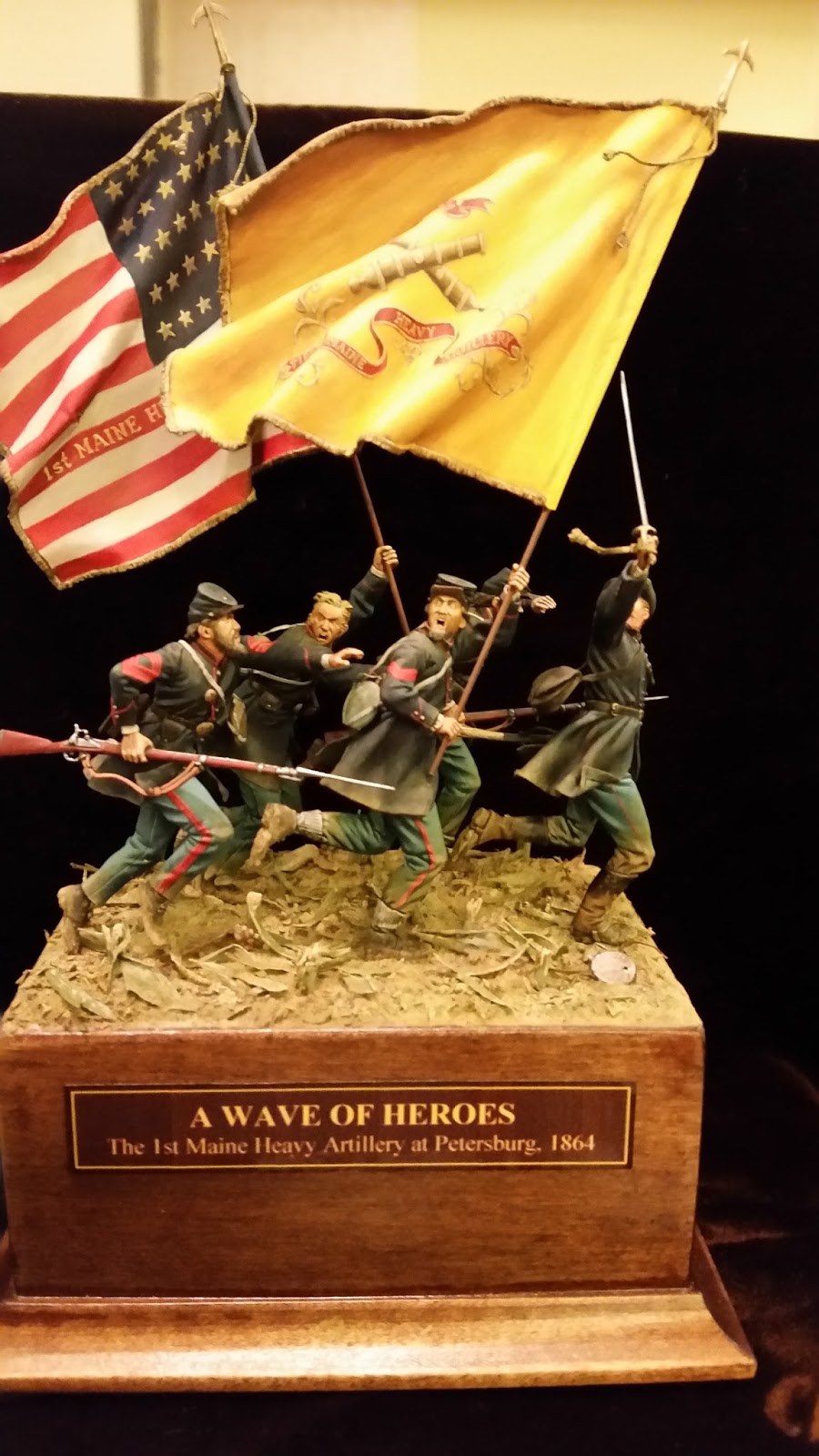 MMSI Chicago Show 2015. Bill Horan's 1st Maine Heavy Artillery 1864 ...