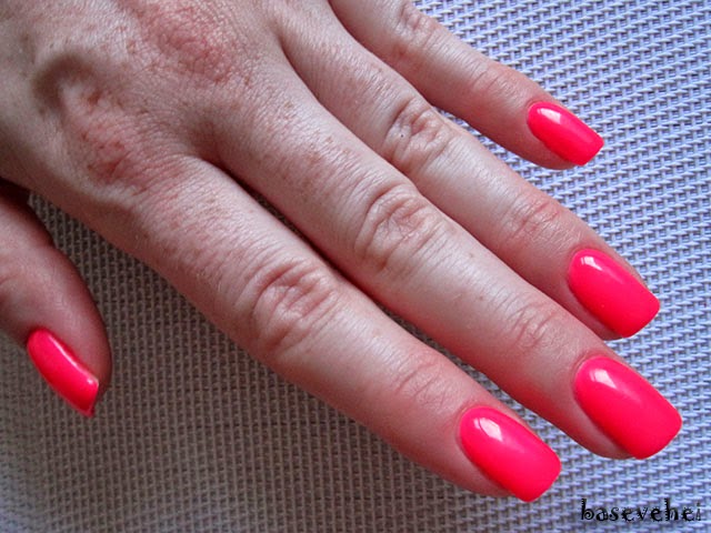 baseveheinails: Semilac - 042 Neon Raspberry