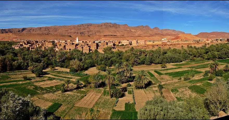 Cours de géo: Un type d'organisation de l'espace rural en zone aride