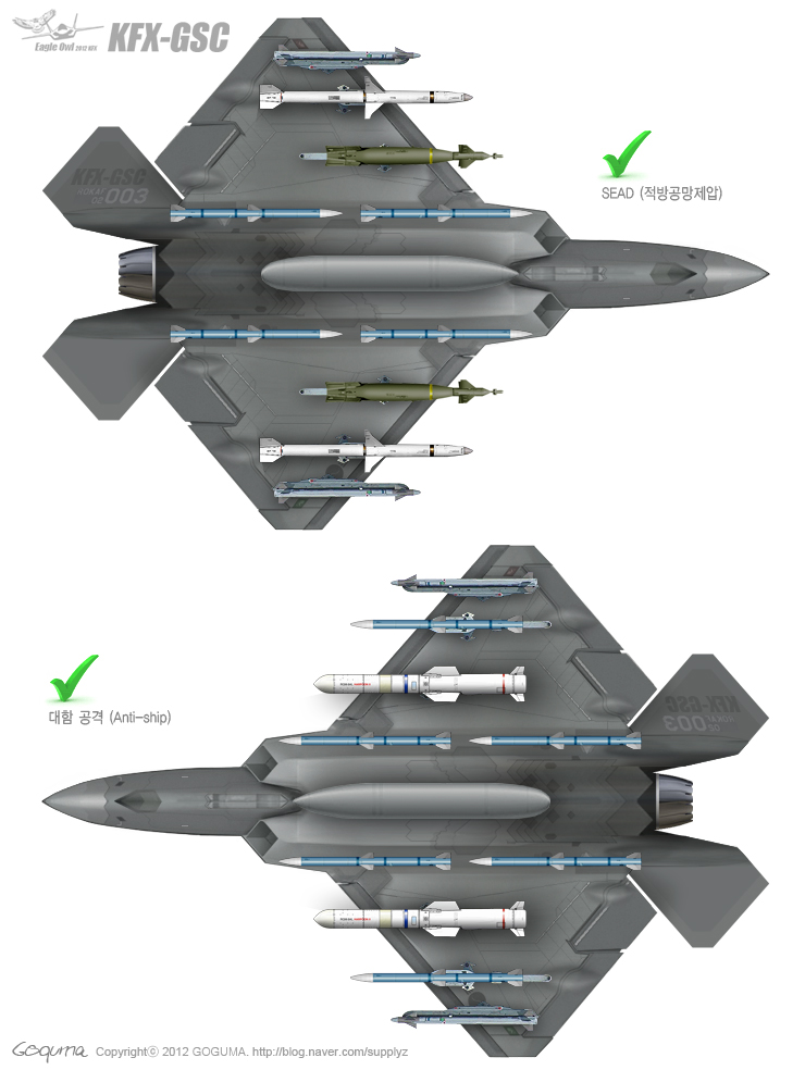SNAFU!: KFX-GSC single engine, stealth concept fighter!