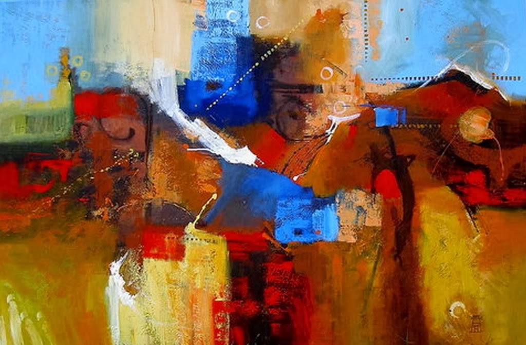 Arte y Actividad Cultural: Coloridos Modernos Cuadros Abstractos ...