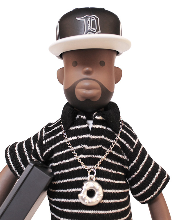 The Blot Says...: Donuts Edition J Dilla Vinyl Figure by Pay Jay