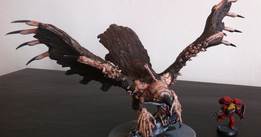 Wings of Sanguinius: 40k wargaming blog: Kingdom Death Phoenix - painted