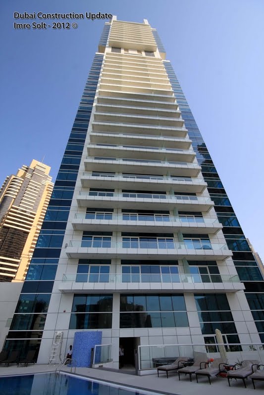 Dubai Constructions Update by Imre Solt: Botanica Tower swimming pool ...