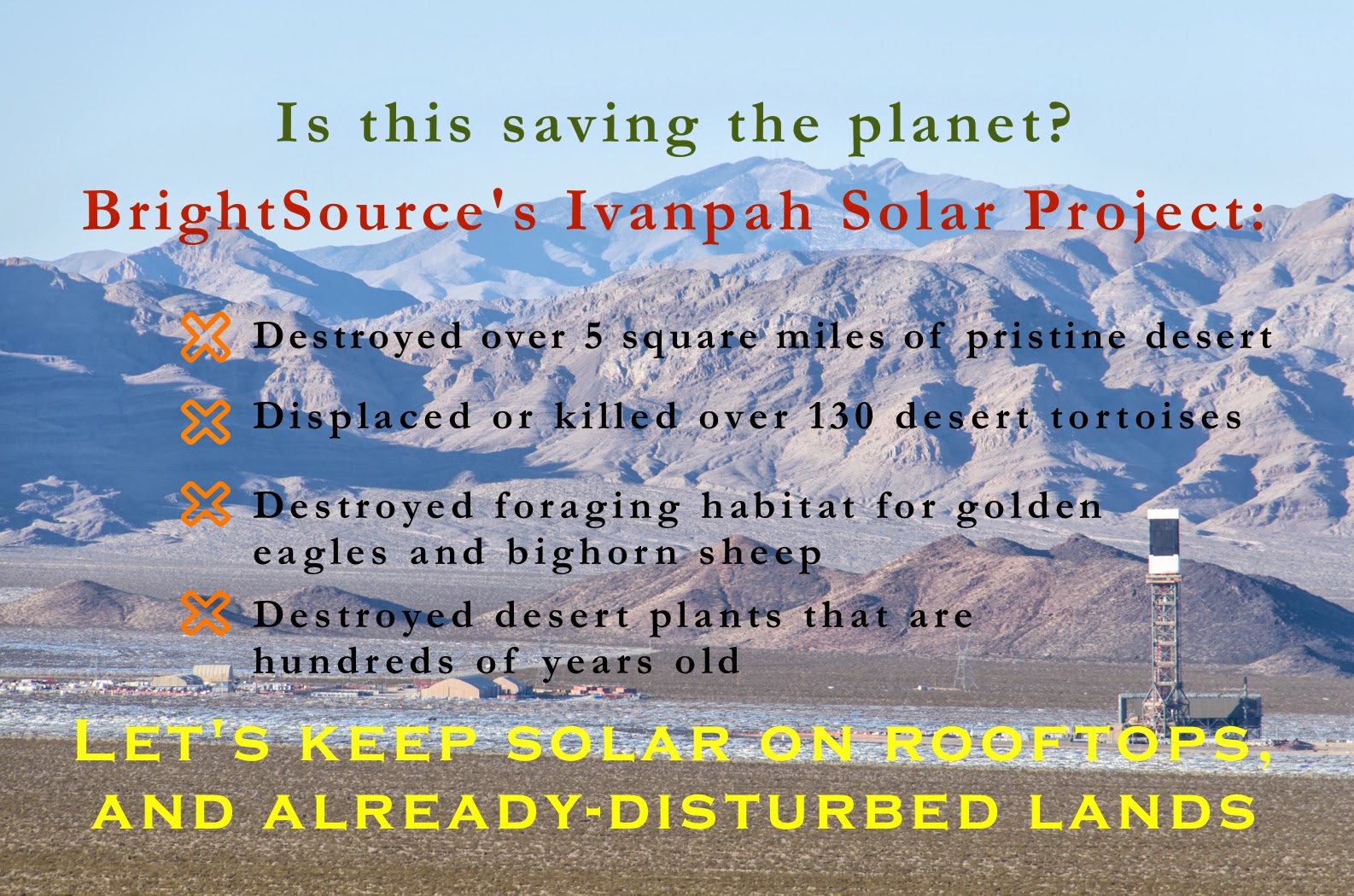 BrightSource Energy's Ivanpah Solar Project