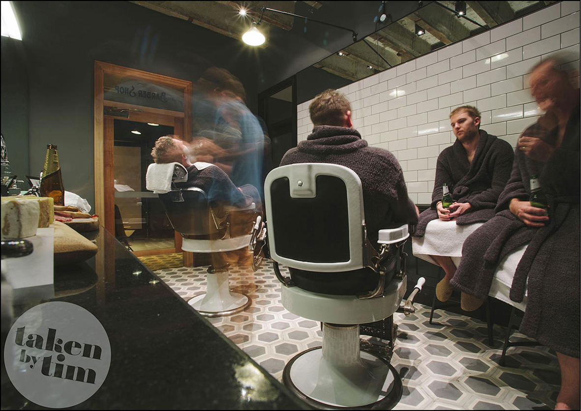 See What Tim Is Doing: Cut-throat shaves, steam rooms and facials...Pre ...