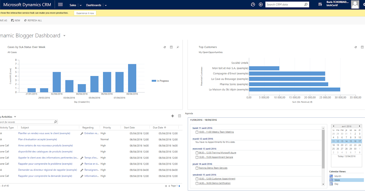 The Dynamic Blogger: Display Dynamics pages in a dashboard : I want the ...