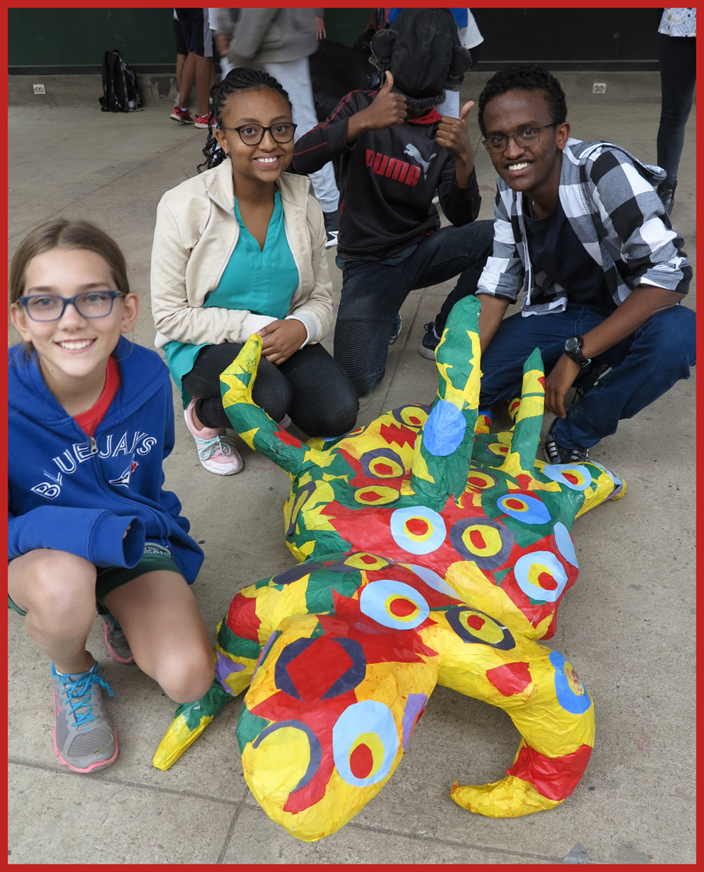 The Visual Arts Studio: Collaborative Sculpture Project