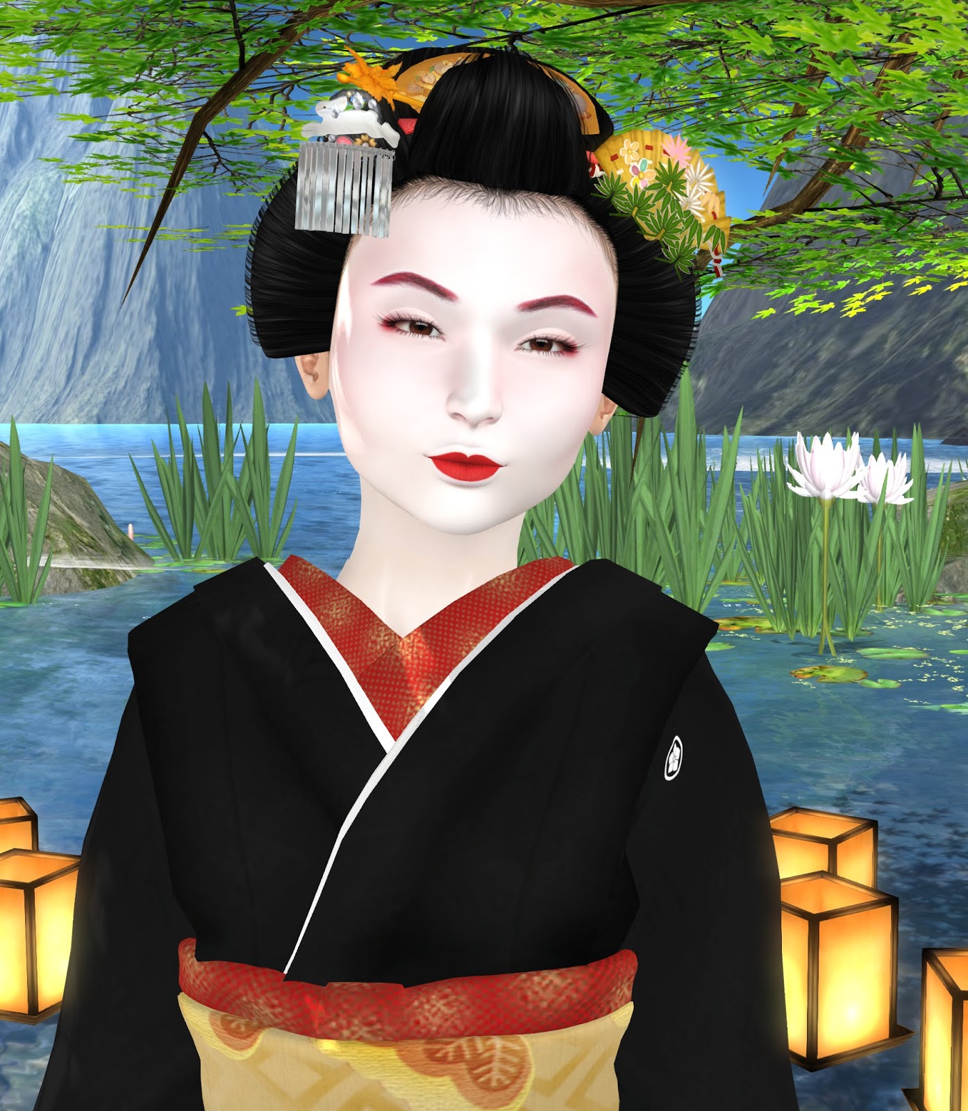 Hanafusa Okiya Second Life: September 2018