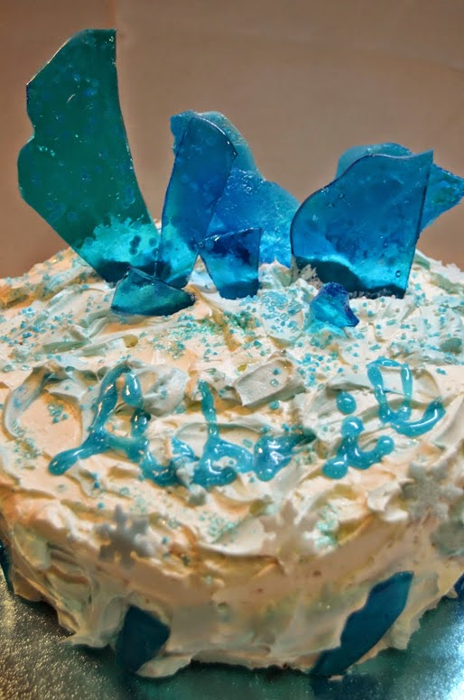 El Rincón de la Mariposa: Tarta El Reino de Hielo Frozen El Rincón de la Mariposa: Tarta El Reino de Hielo Frozen