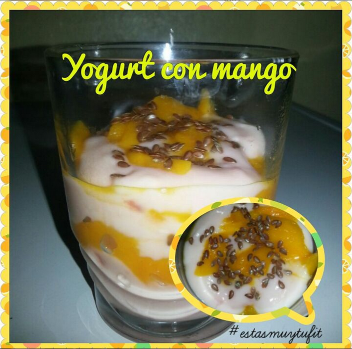 Estás muy tú♠ : Yogurt de mango
