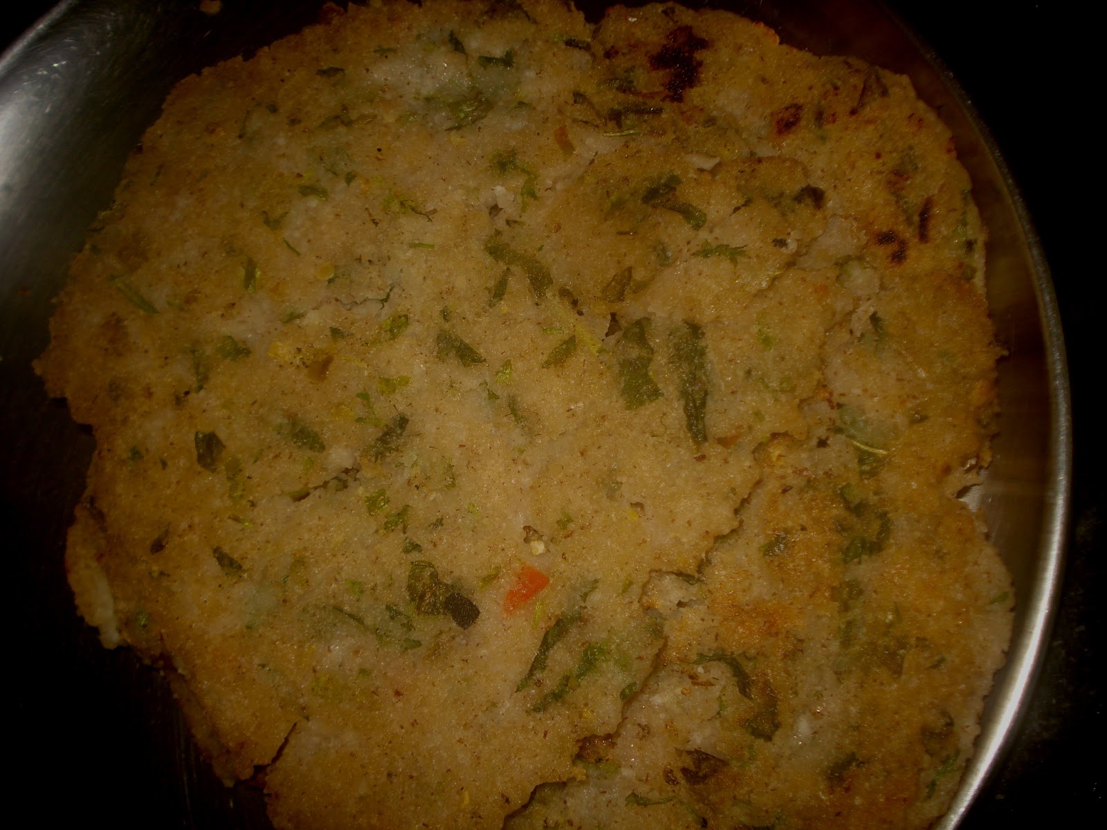 Jay's Veg Kitchen: UKDO TANDLA BHAKRI / BOILED RICE BHAKRI