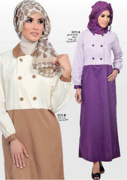 Contoh Foto Baju Muslim Modern Terbaru 2016: Trend Busana Muslim ...