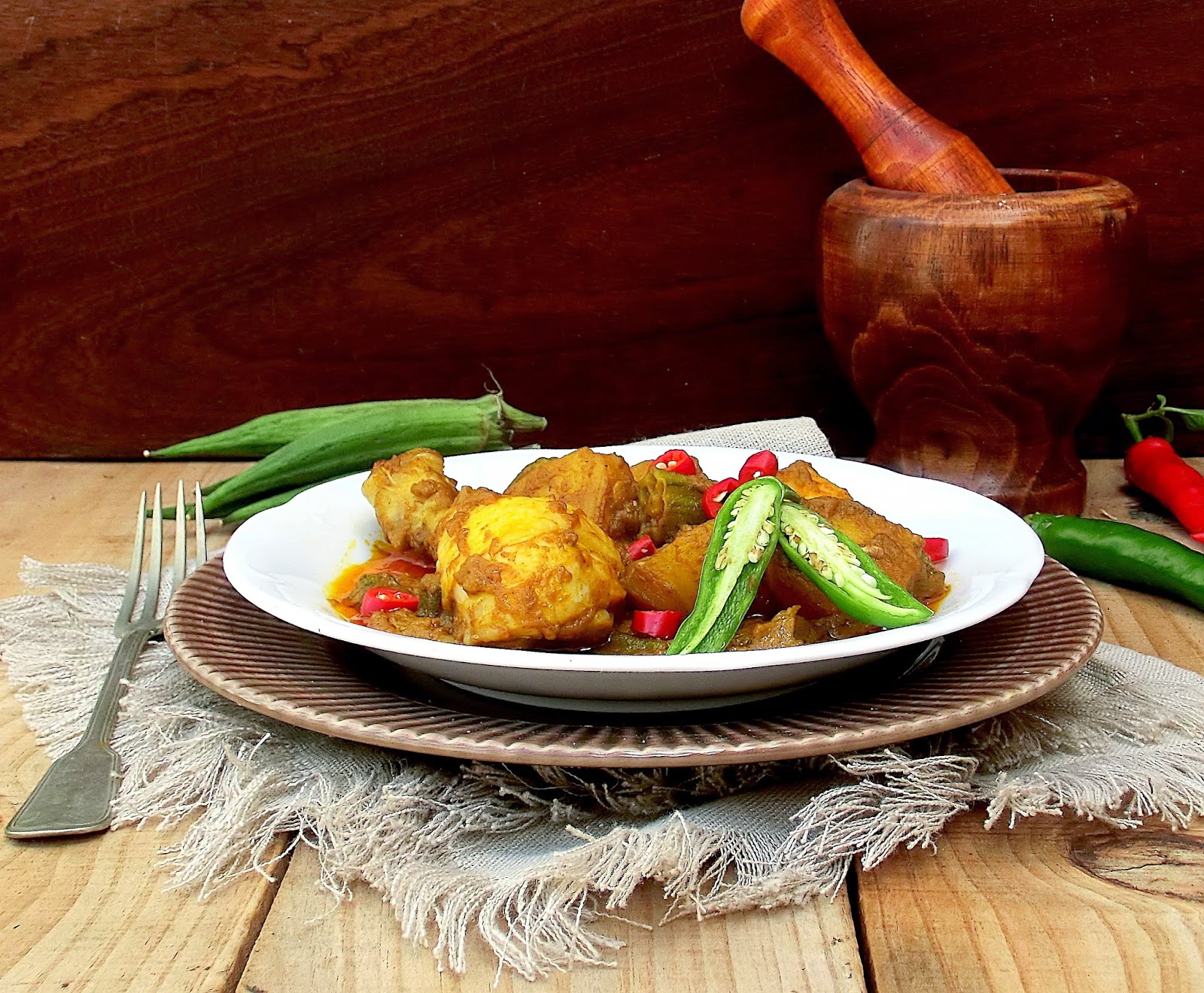 Nárwen's Cuisine - Sabores do Mundo : Moamba de Galinha com Batata Doce ...