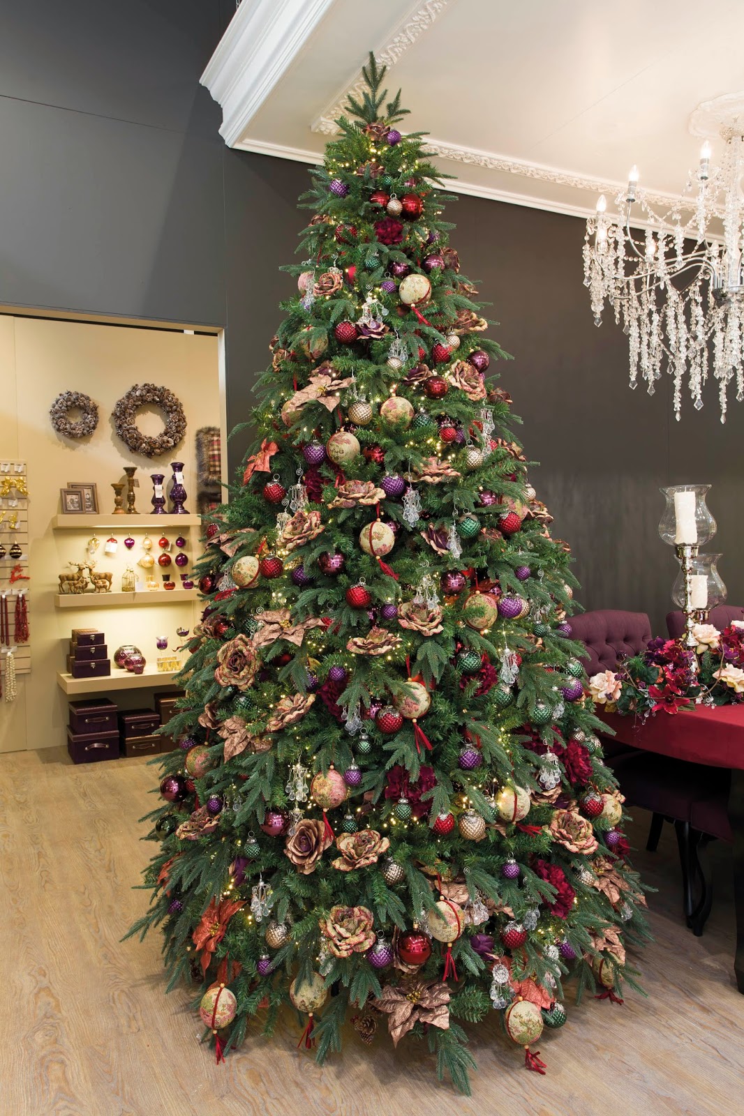 Butik Östergården: Julgranar!