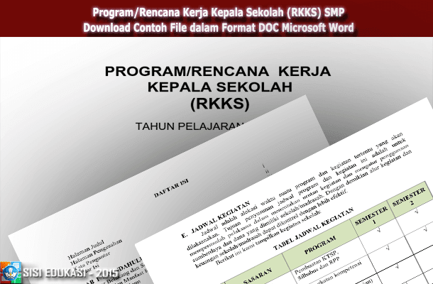 TERBARU CONTOH PROGRAM KERJA KEPALA SEKOLAH SMP/MTS TAHUN 2017-2018 ...