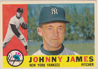 Horizontal Heroes: The 1960 Topps Set: #499 Johnny James