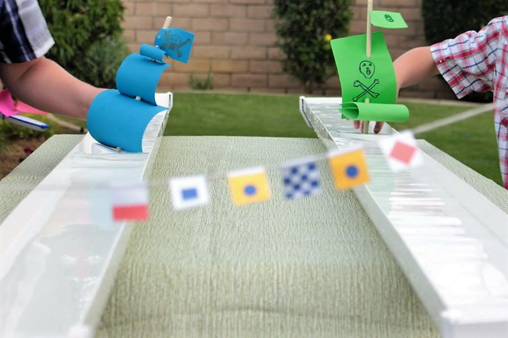 Clearwater Cottage: Make Your Own Backyard Sail Boat Race