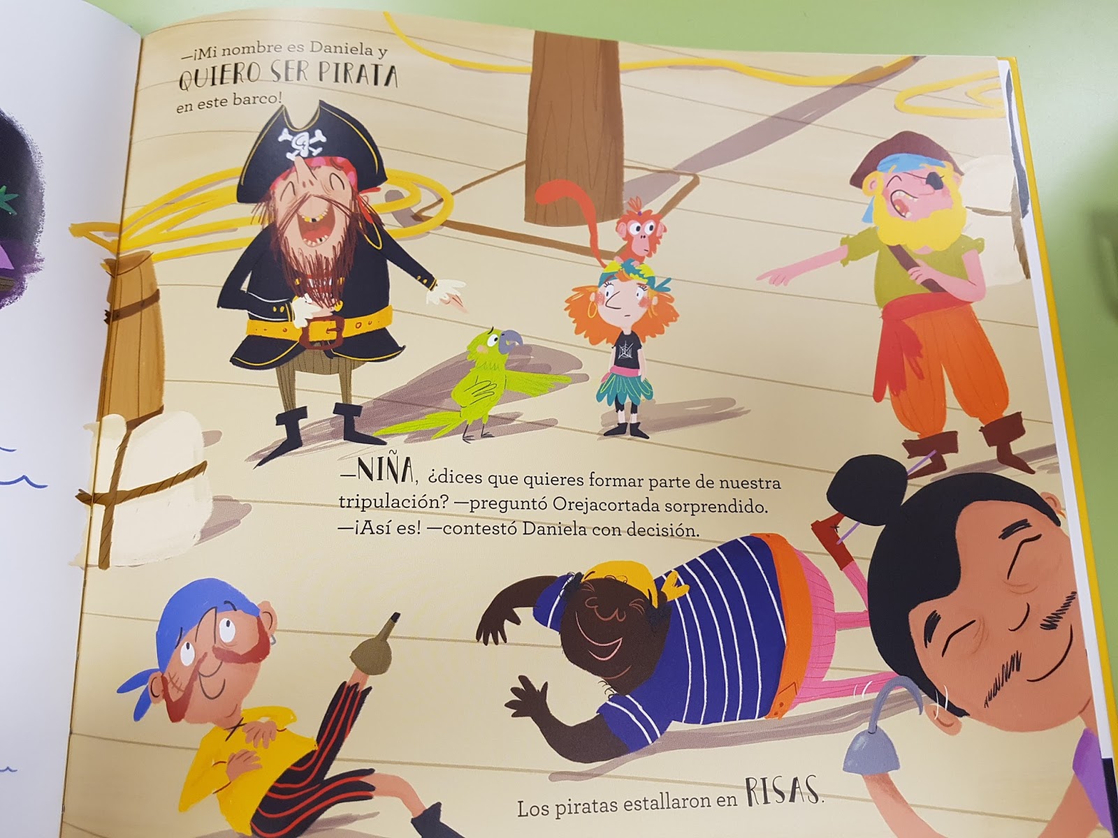 La clase de Laura: Daniela Pirata