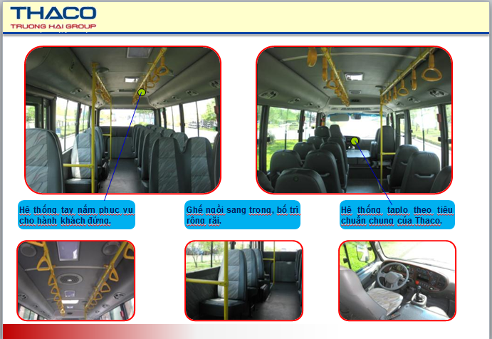Dòng xe du lịch Thaco County | Độ xe tại Hà Nội