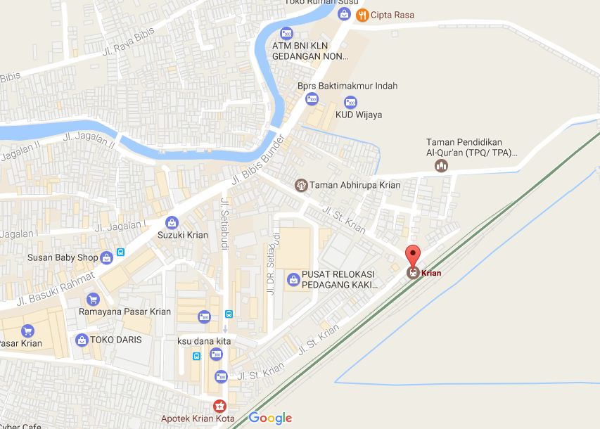 STASIUN KRIAN “STASIUN KECIL DI POJOK KRIAN”