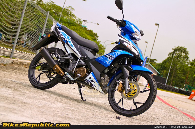 Motorsikal kapchai / moped peneraju jalanan Malaysia 2016