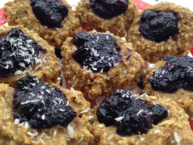 Simply Nourishing: Healthy Vegetarian Jam Thumbprint Cookies