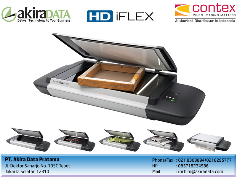 Harga Scanner A2 Flatbed Contex HD iFlex Jakarta - Dunia Scanner