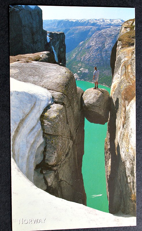 Postcards, Letters and Stamps: Norway postcard