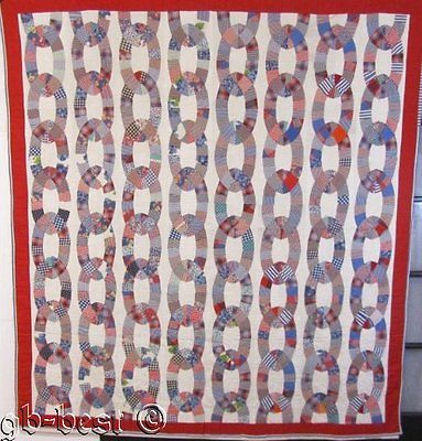 Cloud of Quilt Patterns: A Wedding Ring Chain