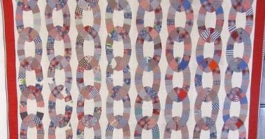 Cloud of Quilt Patterns: A Wedding Ring Chain