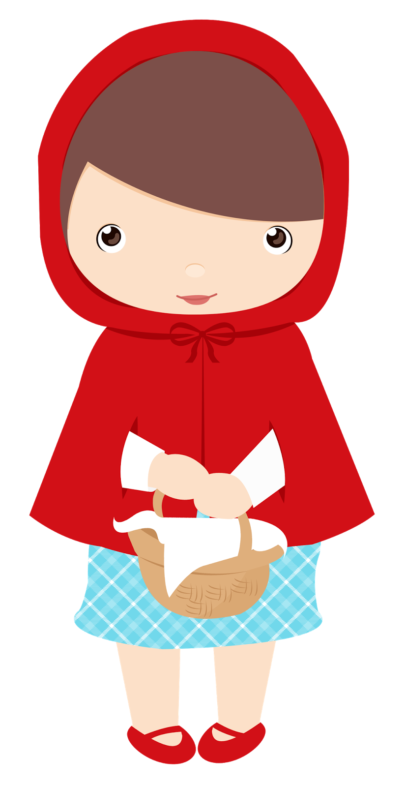 Clipart of Different Versions of Little Red Riding Hood. - Oh My Fiesta ...