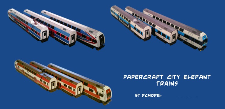 City Elefant Train - 1:300 (Najbrt Tram)