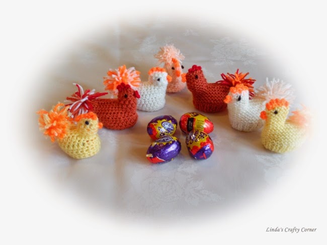 .Linda's Crafty Corner: Easter Chick Pattern in Knit and Crochet