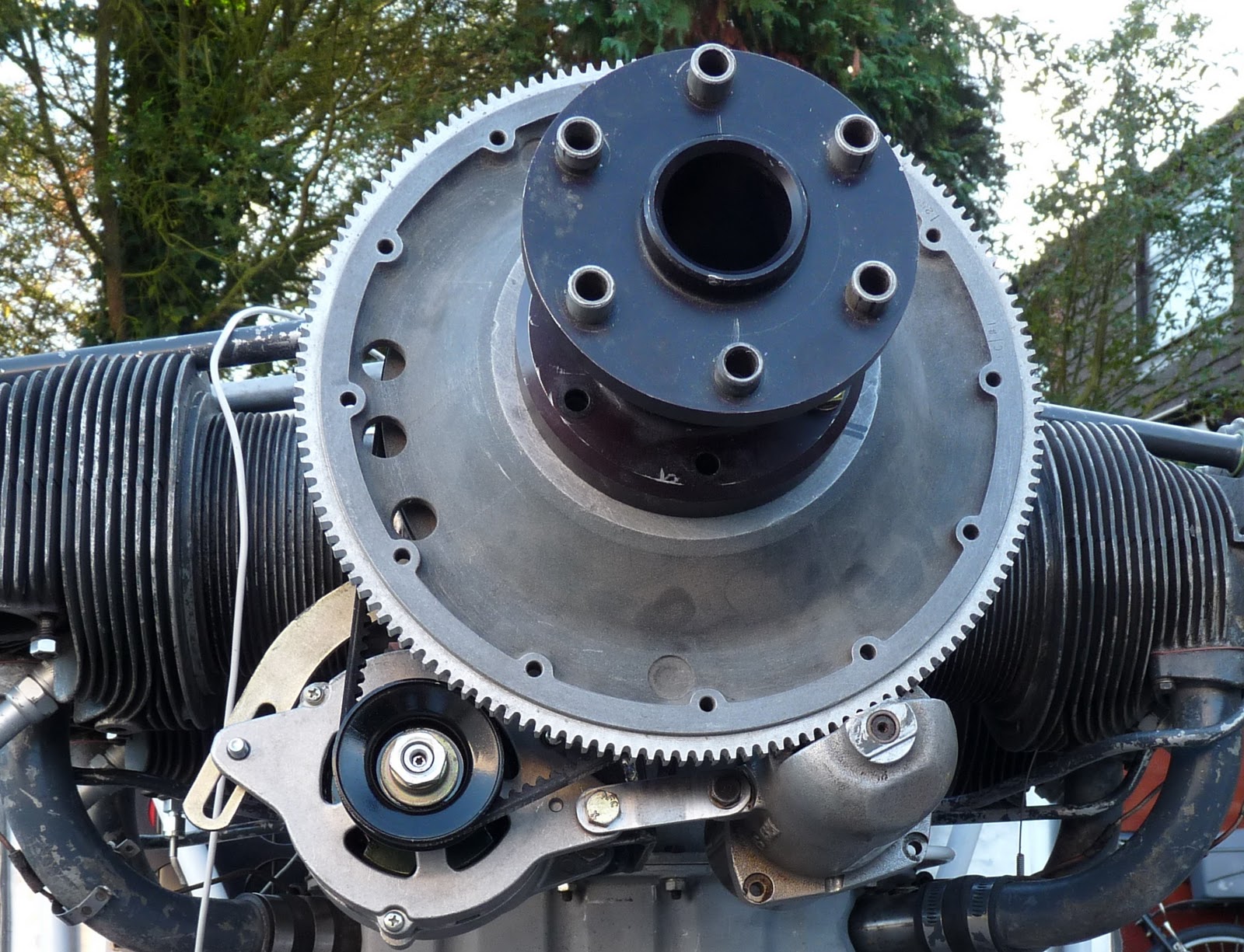 Tailwind Build: 6th October 2011 - Aligning the alternator