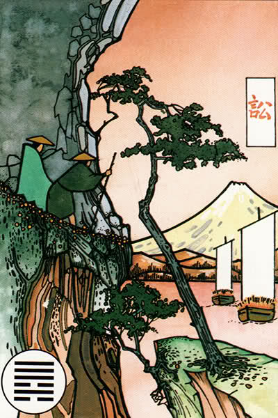 KHRESTÉRION: I Ching - Hexagrama 6: Sung - O Conflito