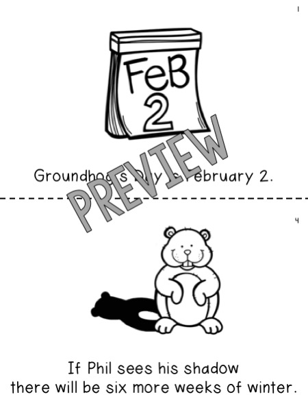 Emily Jane Creates: FEBRUARY NO PREP KINDERGARTEN PACKET-OVER 100 PAGES!
