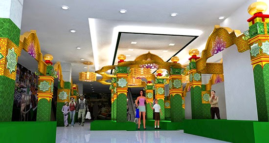 Hari Raya 2014 Display in Supermarket