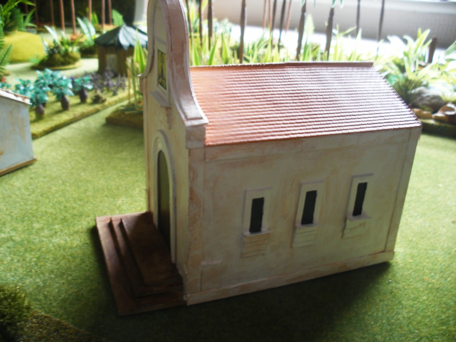 Glenn's Wargaming Blog: Building a Spanish Colonial Church