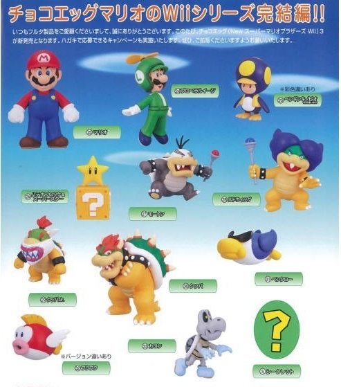 Propeller Luigi, Penguin Yellow Toad, Koopalings e até o pinguim ...