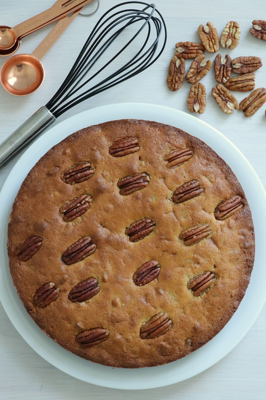 The Cook Time: Gâteau aux noix de pécan
