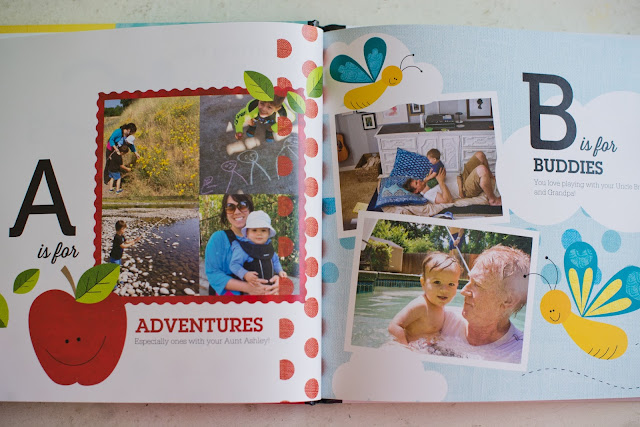 Domestic Fashionista: Personalized Alphabet Photo Book