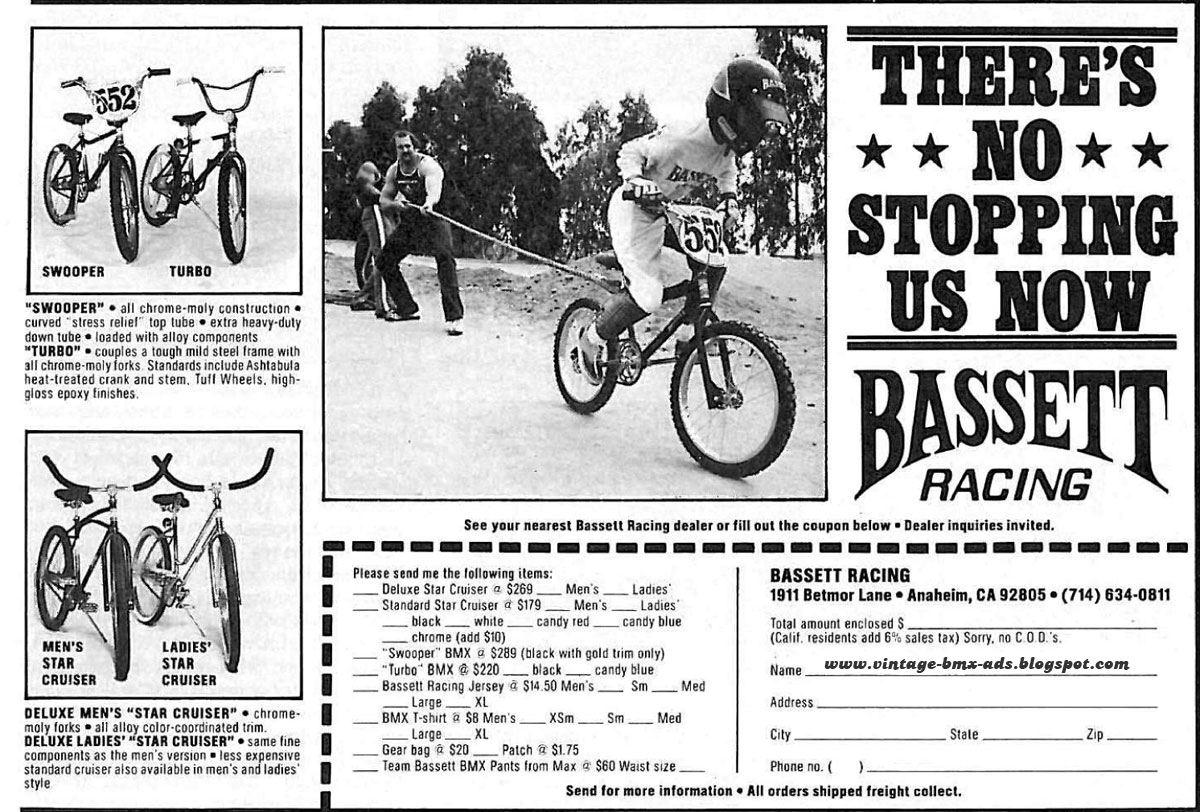 Vintage BMX Ads: January 1981