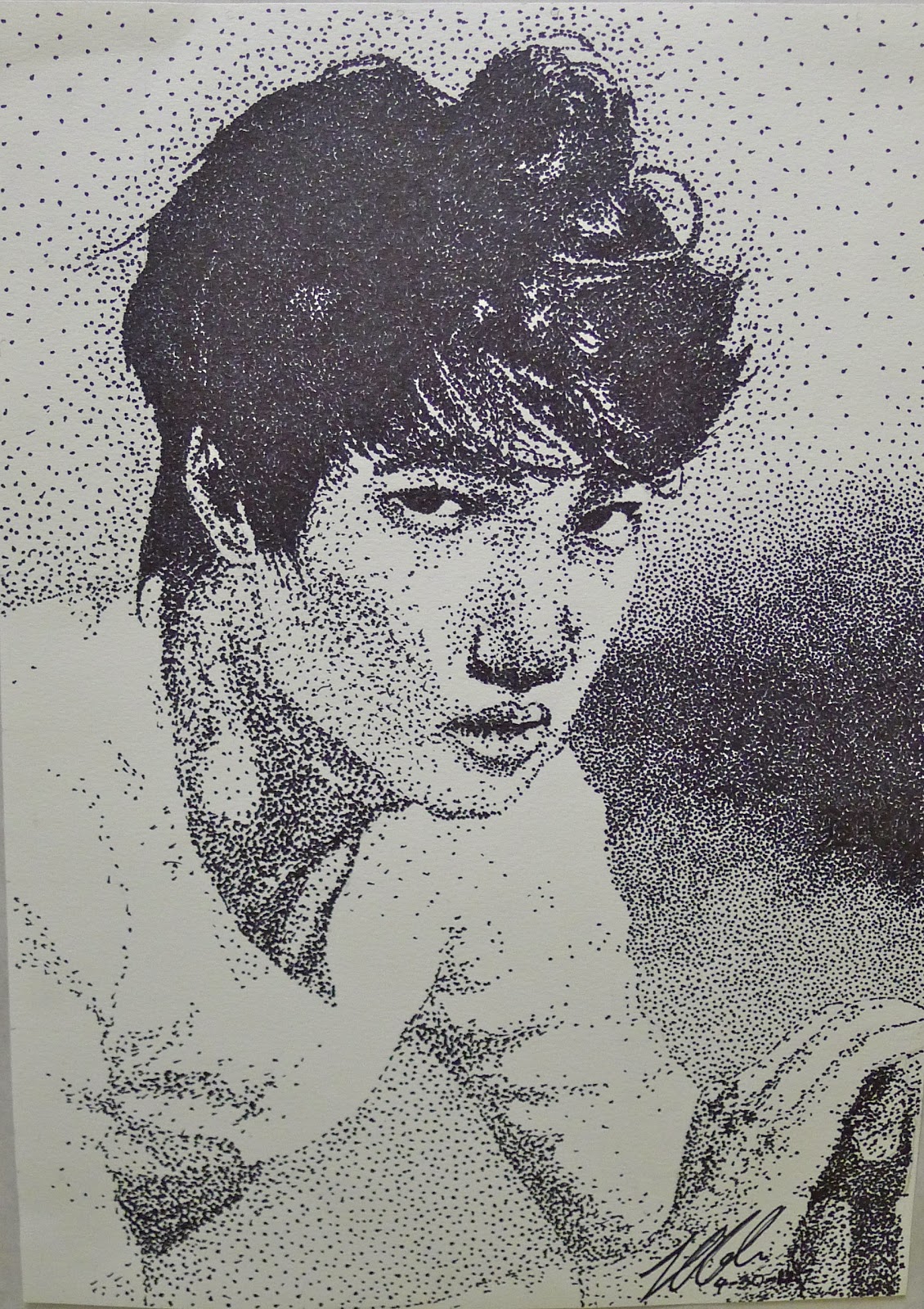 Amanda Caucci Art Instructor: Stippling Work